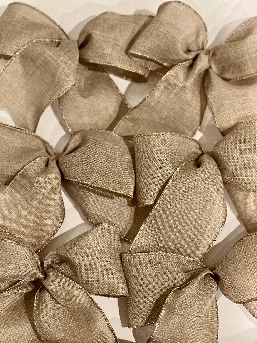 Farmhouse Christmas Tree Bows, Christmas Bows, All Occasion Gift Bows ...