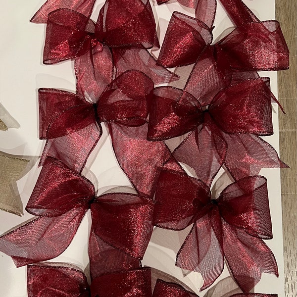 Burgundy Christmas - Etsy