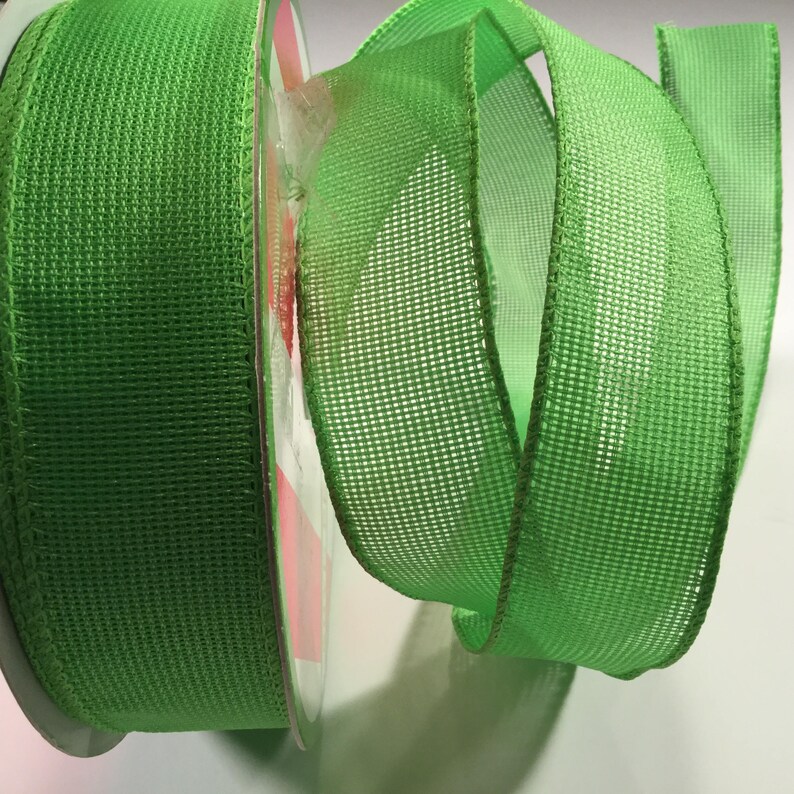 Apple Green Ribbon Lime Green Ribbon for Crafts Craft Ribbon - Etsy