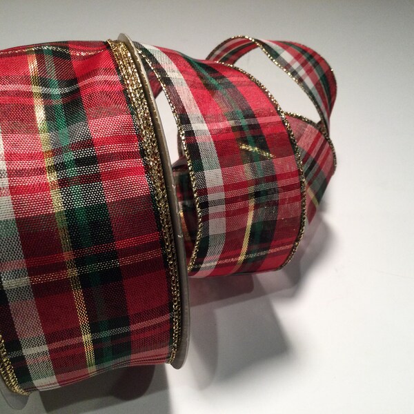Plaid Ribbon - Etsy