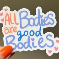 Menopause Awareness Bean Sticker- 5cm Gloss Sticker - Etsy
