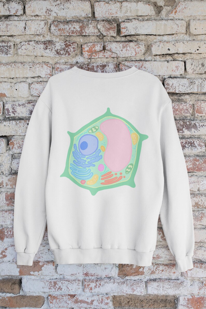 Science Teacher Plant Cell Crewneck Sweatshirt, Biology Major Crewneck ...