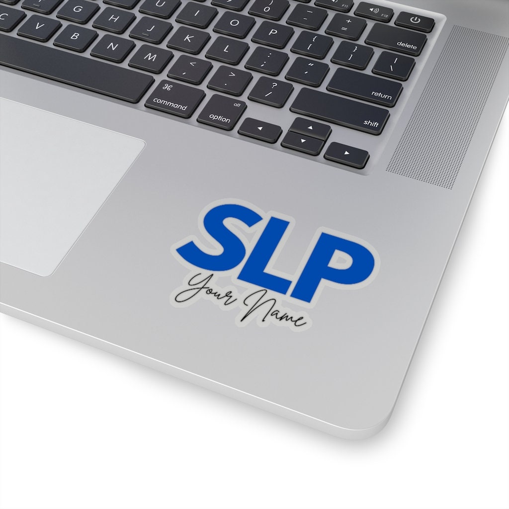 SLP Custom Sticker, Speech Language Pathologist Decal Vinyl ...