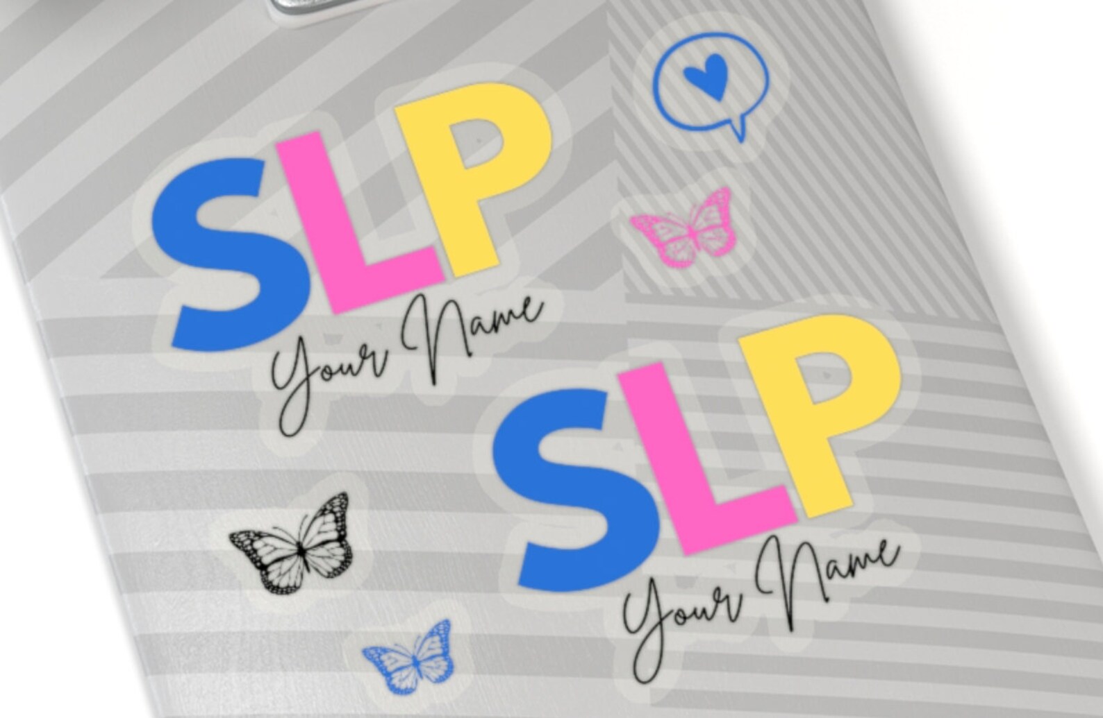 SLP Vinyl Sticker Pack Stickers Custom Speech Path Gift - Etsy