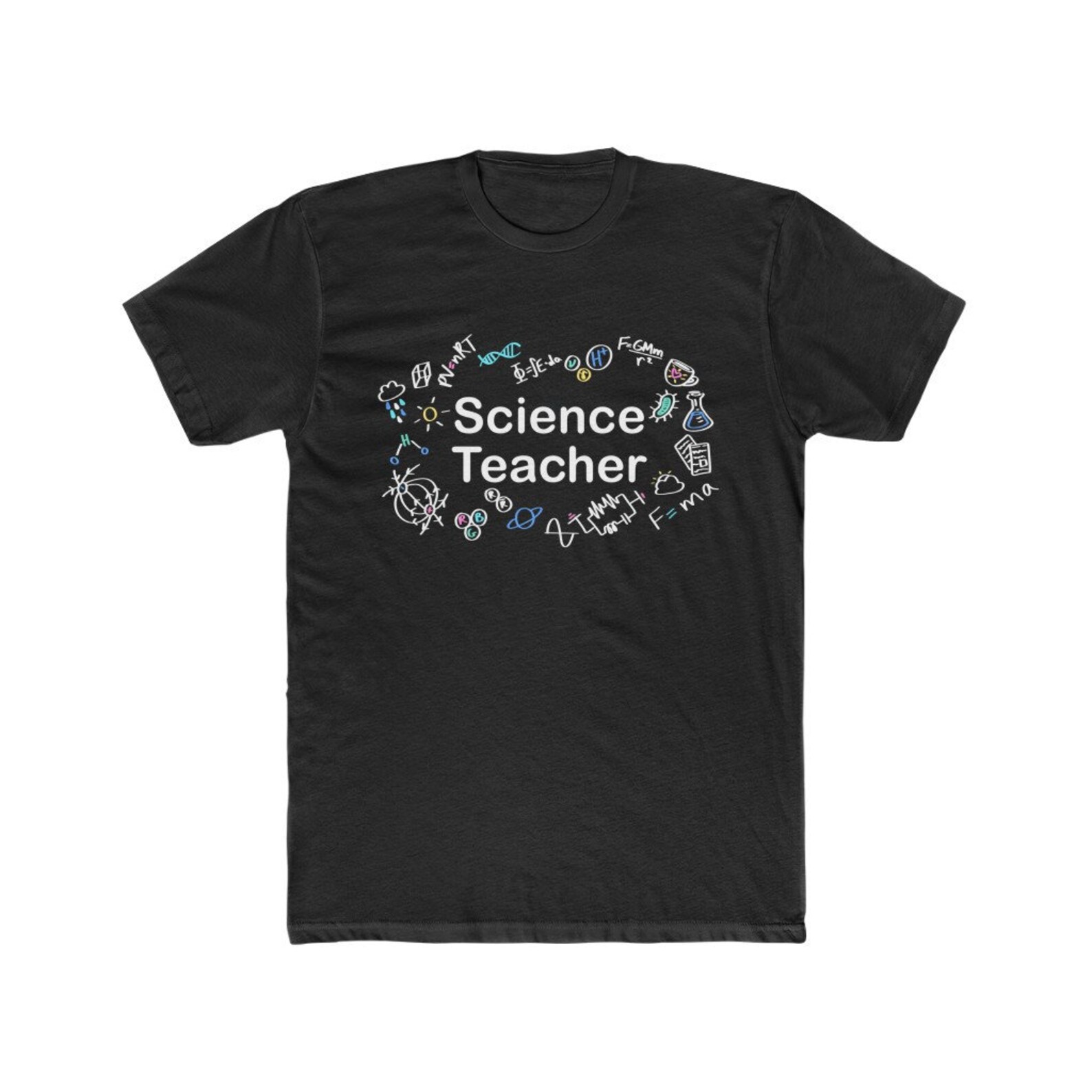 Science Teacher Shirt Student Graduation Gift Teaching Major Shirt ...