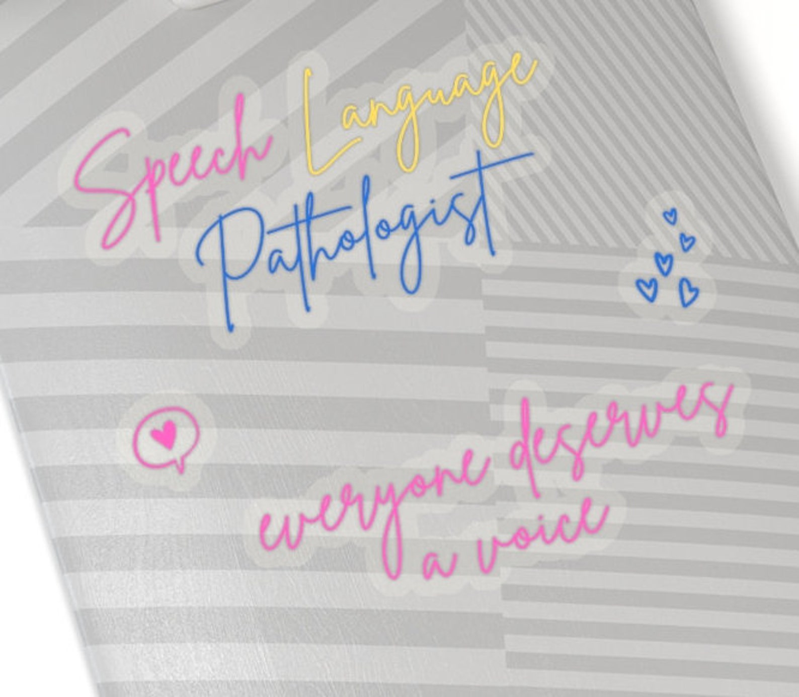 SLP Vinyl Sticker Pack Stickers Custom Speech Path Gift | Etsy