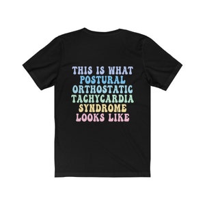 POTSIE Shirt Tee, Postural Orthostatic Tachycardia Syndrome Awareness ...