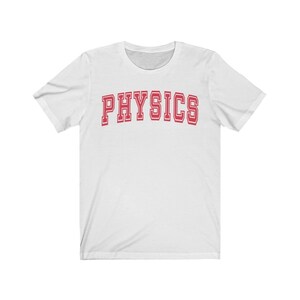 Physics Shirt Tee, Women in Physics Shirt, Cute Colorful Physicist ...