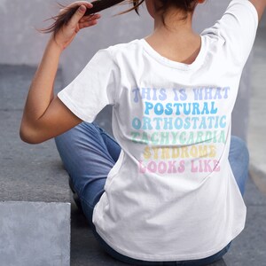 POTSIE Shirt Tee, Postural Orthostatic Tachycardia Syndrome Awareness ...