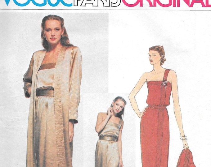 Vintage 1970s Vogue Paris Original Pattern 2382- Chloe Misses' Coat ...