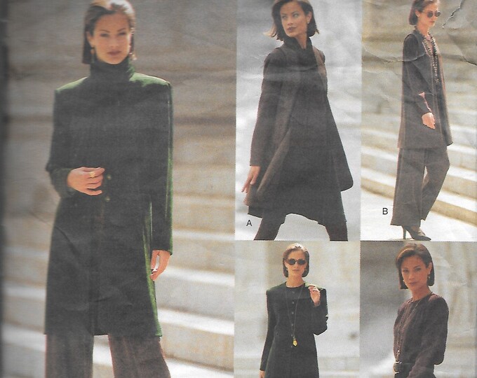 Vogue Sewing Pattern 1471 - Misses' Vest, Top, Skirt, Pants & Scarf ...
