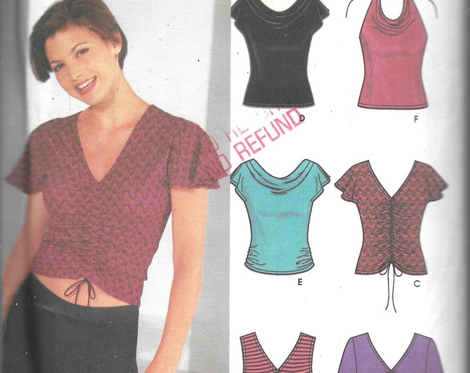Simplicity Sewing Pattern 5759 - Knits Tops, Uncut FF - Etsy