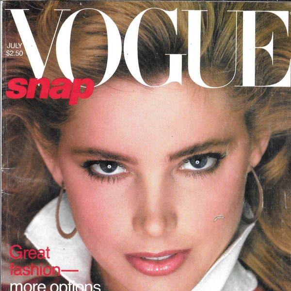 Vintage Vogue Cover - Etsy