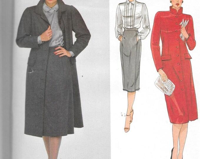 Vintage 1970s Vogue Paris Original Pattern 2382- Chloe Misses' Coat ...