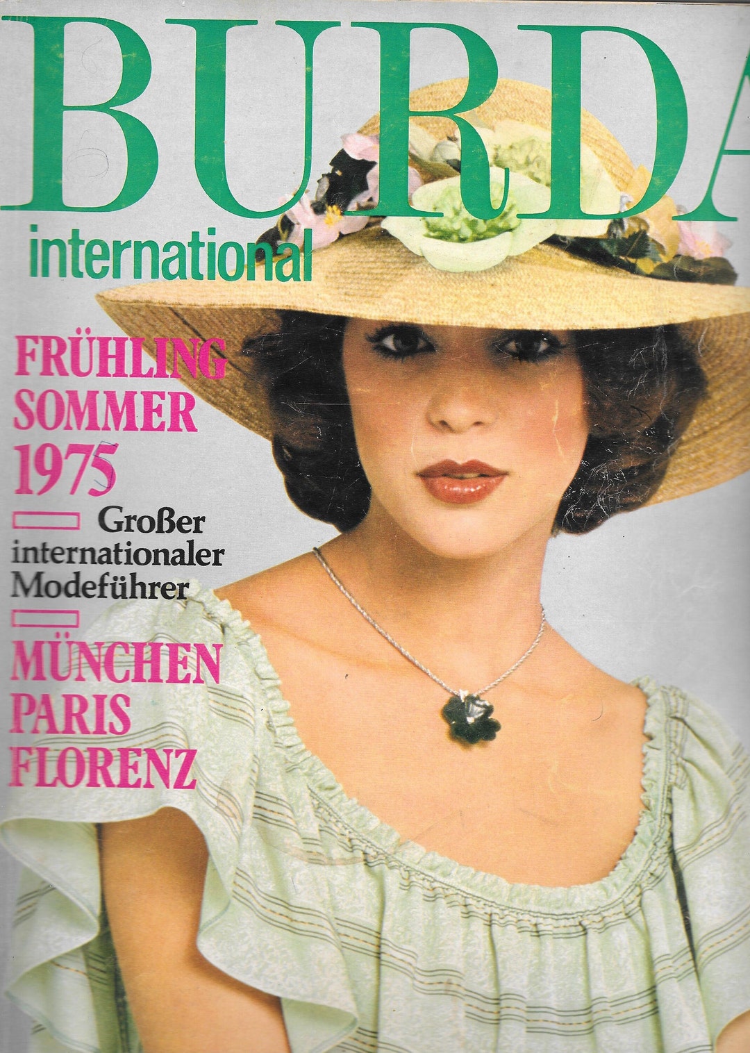 Burda International Magazine Spring / Summer 1975 Complete With Uncut Patterns and English ...