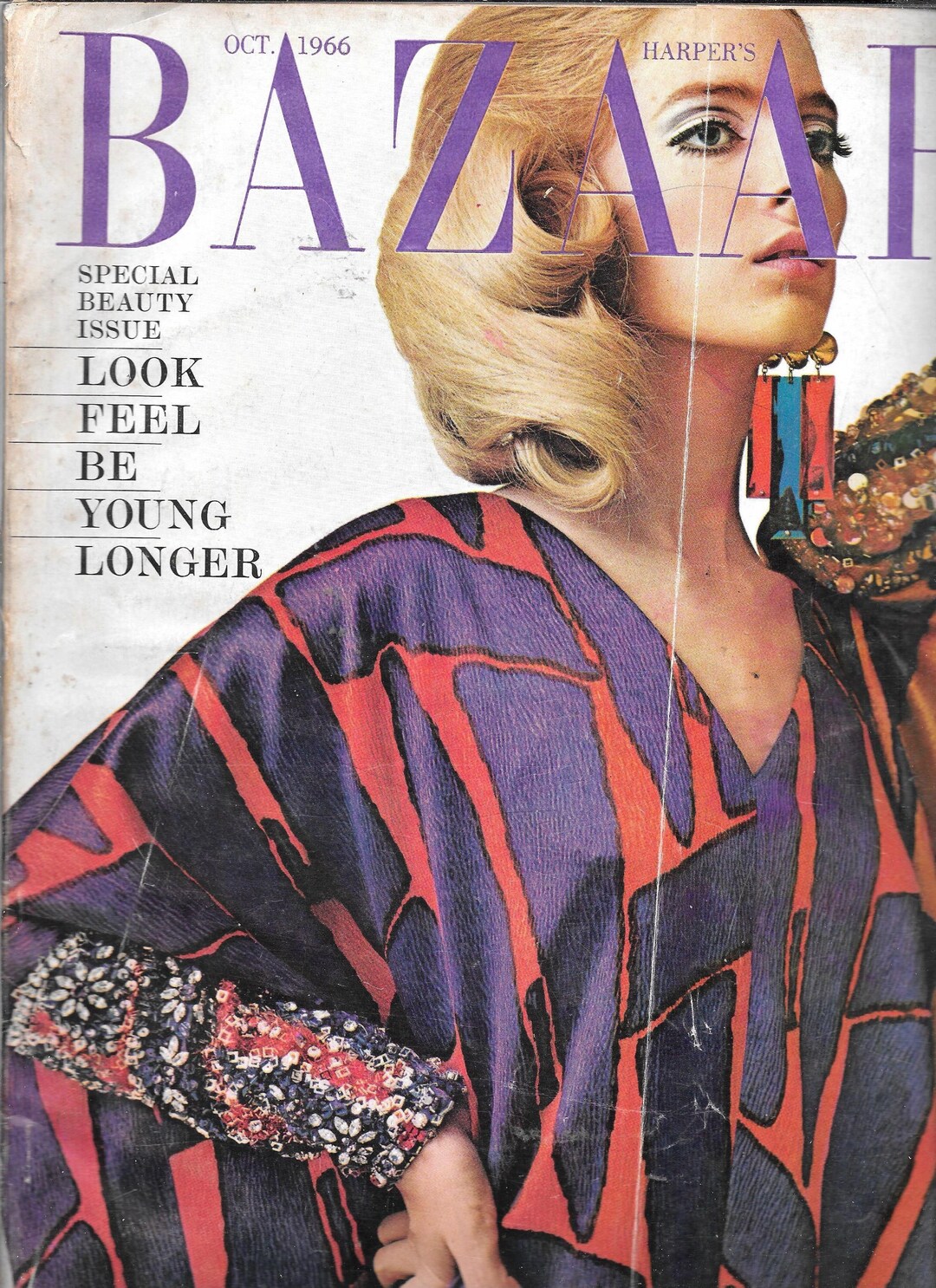 Harper's Bazaar Magazine- October 1966, Magazine in Good Condition - Etsy