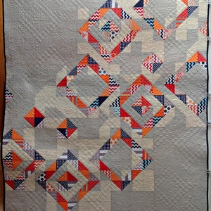 Diamond Dust Quilt Pattern in Table Runner, Throw and Queen Size ...