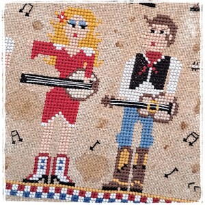Country Music - PDF Cross Stitch Pattern - Etsy
