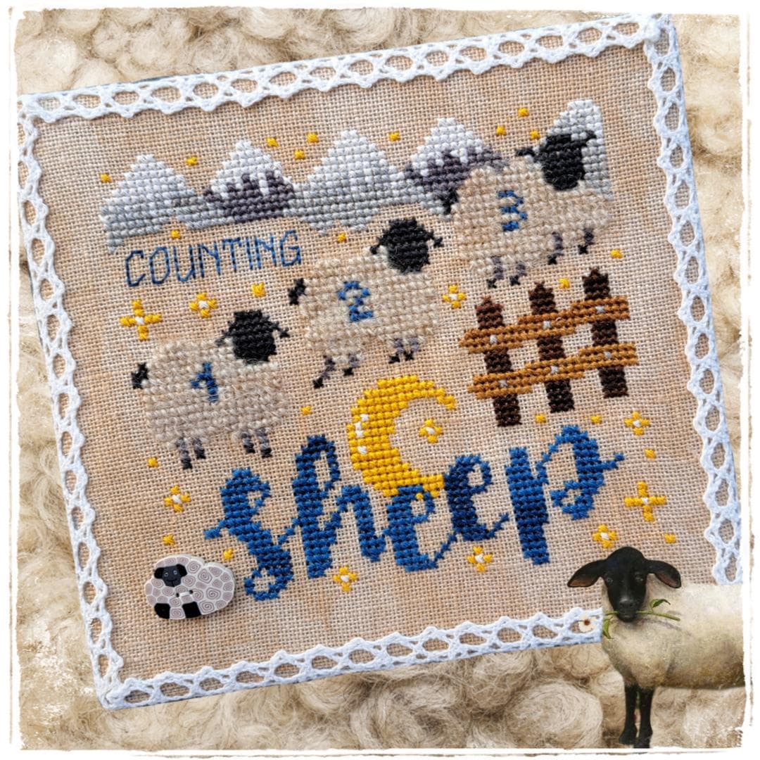 Counting Sheep - PDF Cross Stitch Pattern - Etsy