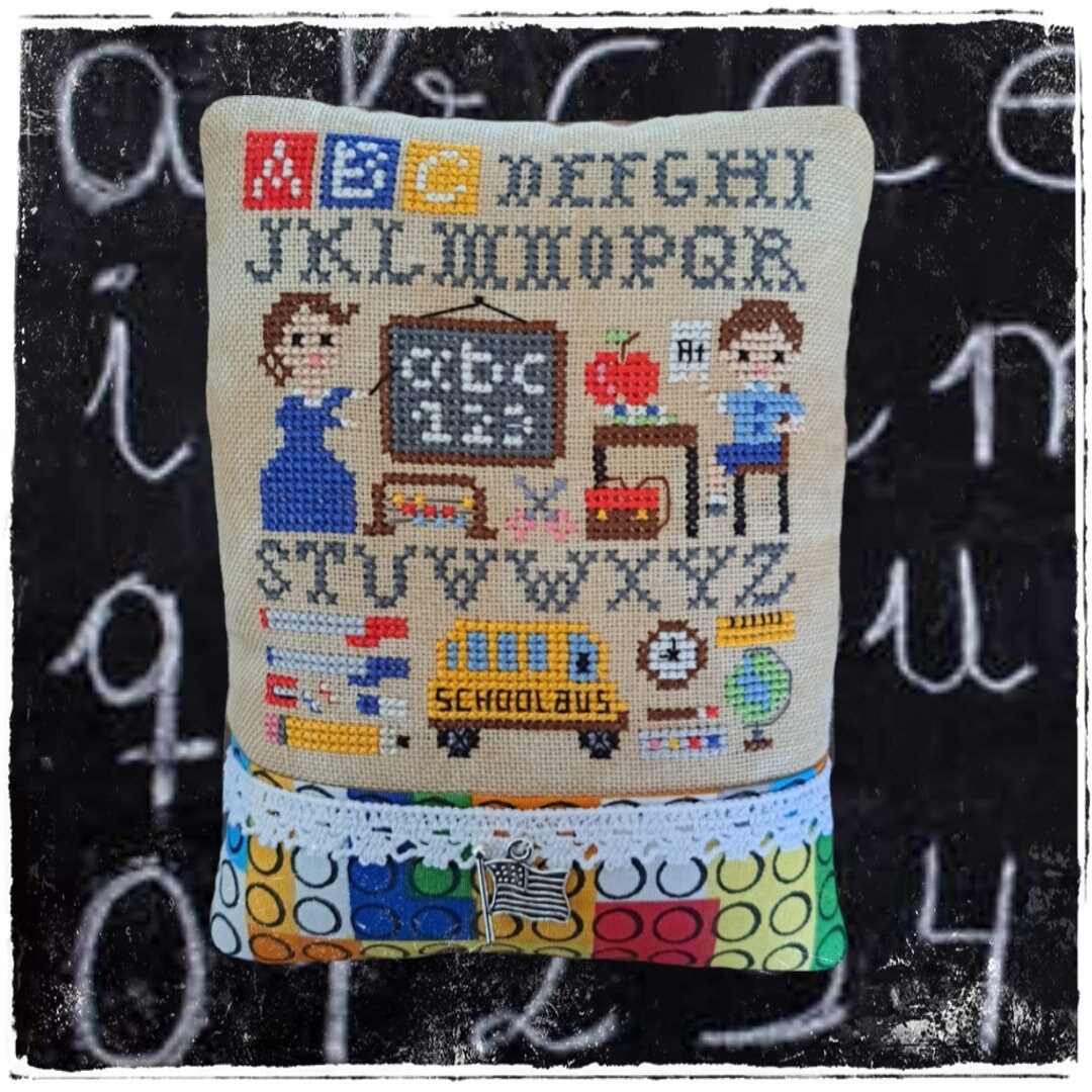 ABC of School - PDF Cross Stitch Pattern - Etsy