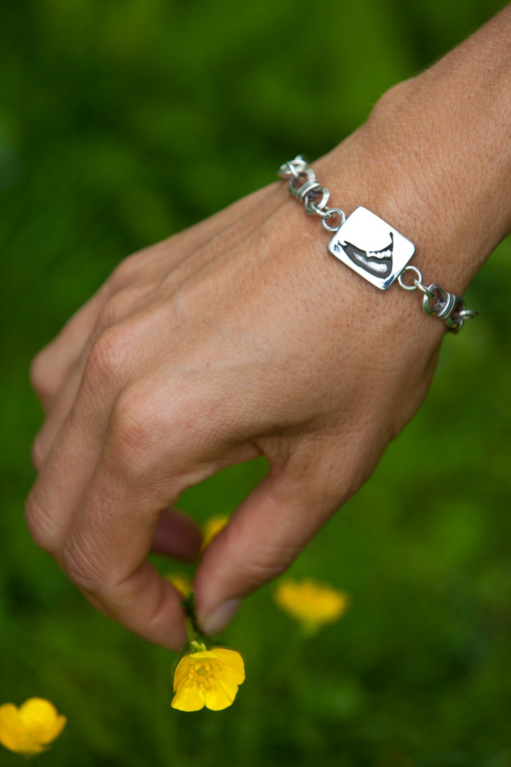 Nantucket Bracelet Sterling Silver Nantucket Charm Silver Nantucket ...