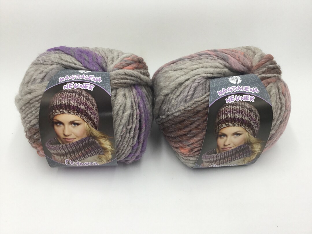 Magdalena Olympia Yarn Lana Grossa Yarn, Super Soft Yarn, Virgin Wool ...