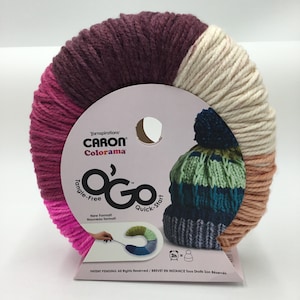 Caron Colorama O’GO Yarn, 228yds/208m,bulky 5 - Lippy - Etsy