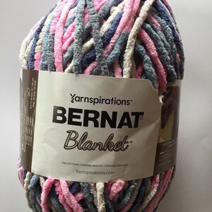 Bernat Blanket Yarn super Soft, Luxe, 10.5oz/300g Bulky Yarn dusk ...