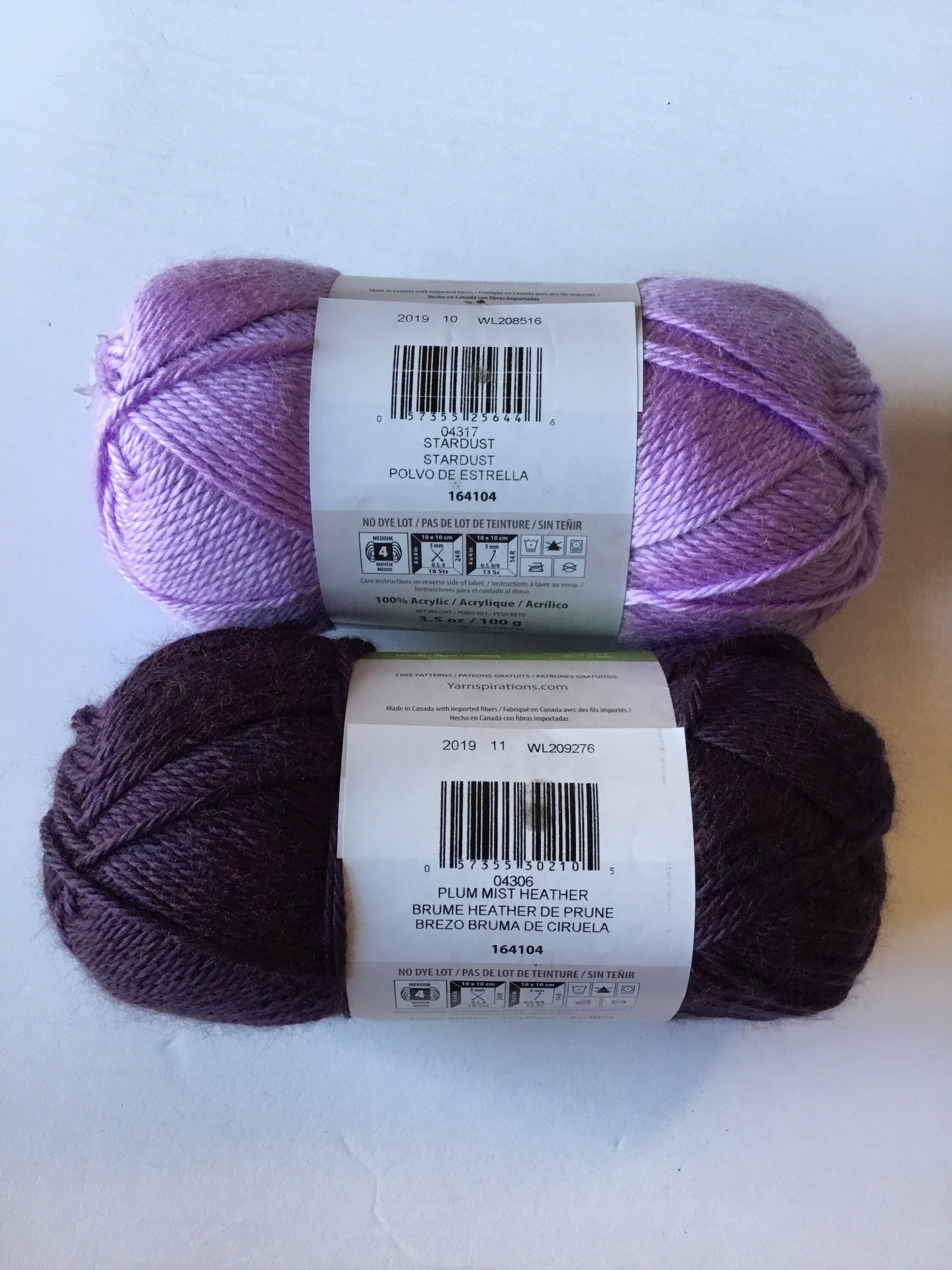 Bernat Satin Worsted Weight Soft Lush Yarn 3.5 Oz/100g-200yds/182m ...
