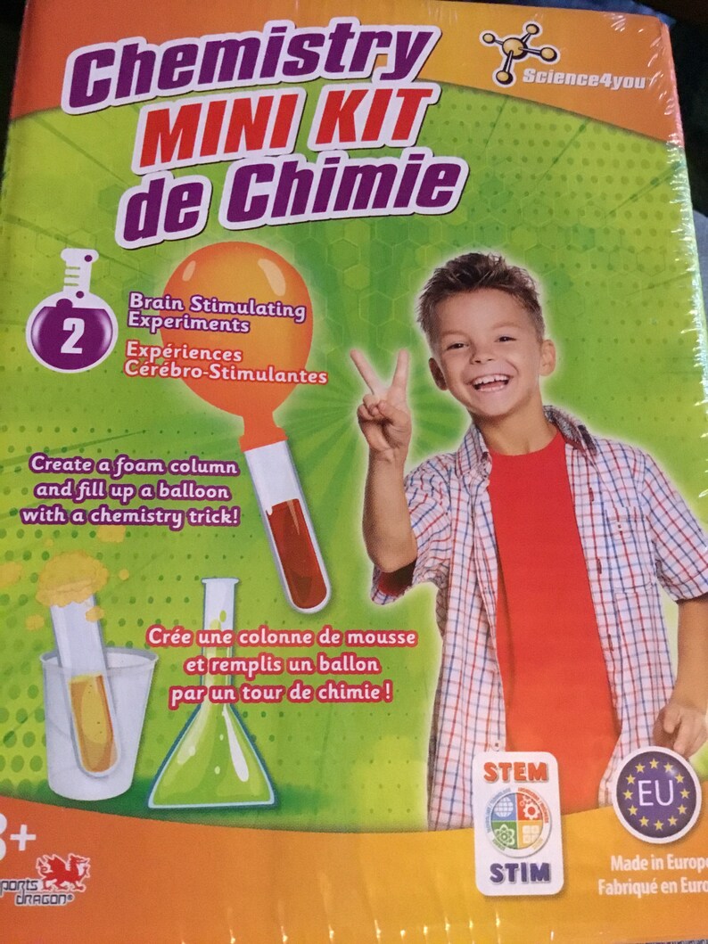 Science 4you Chemistry Mini Kit ages 8 | Etsy