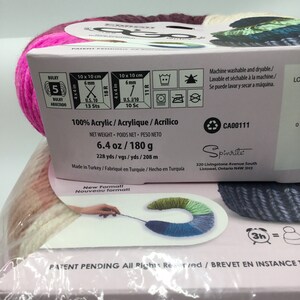 Caron Colorama O’GO Yarn, 228yds/208m,bulky 5 - Lippy - Etsy