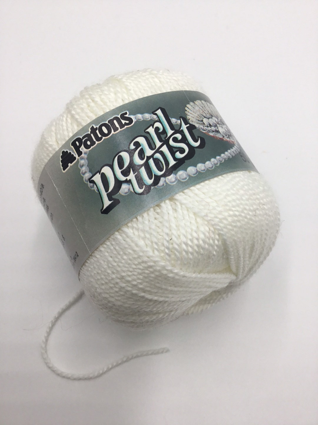 Patons Pearl Twist Yarn, Thread, Rare Vintage Yarn 136yds/125m Acrylic ...