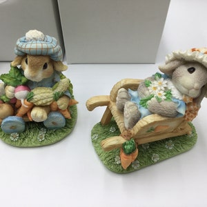 My Blushing Bunnies Collection,5 Piece Vintage New,bunnie, Easter Gift ...