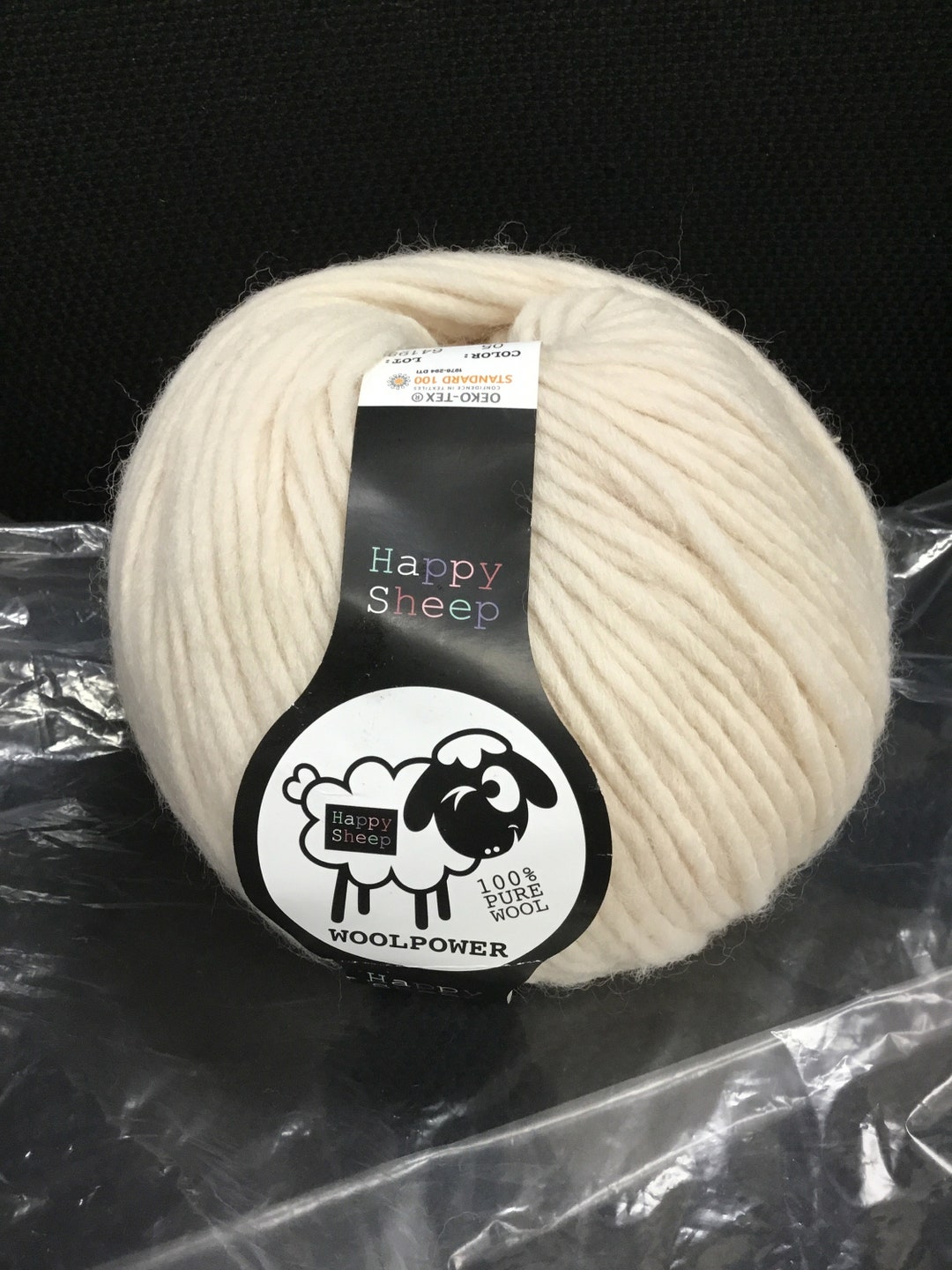 Happy Sheep Woolpower Wool,medium4 Roving Yarn, High Quality Yarn, 100% Virgin Wool,100g/160m ...