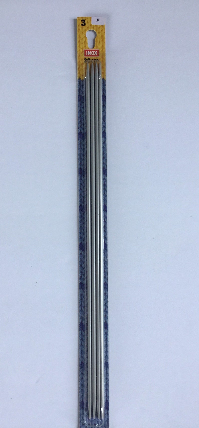 INOX 3 Inch Aluminum Double Pointed Knitting Needles X 30cm/ 4 - Etsy