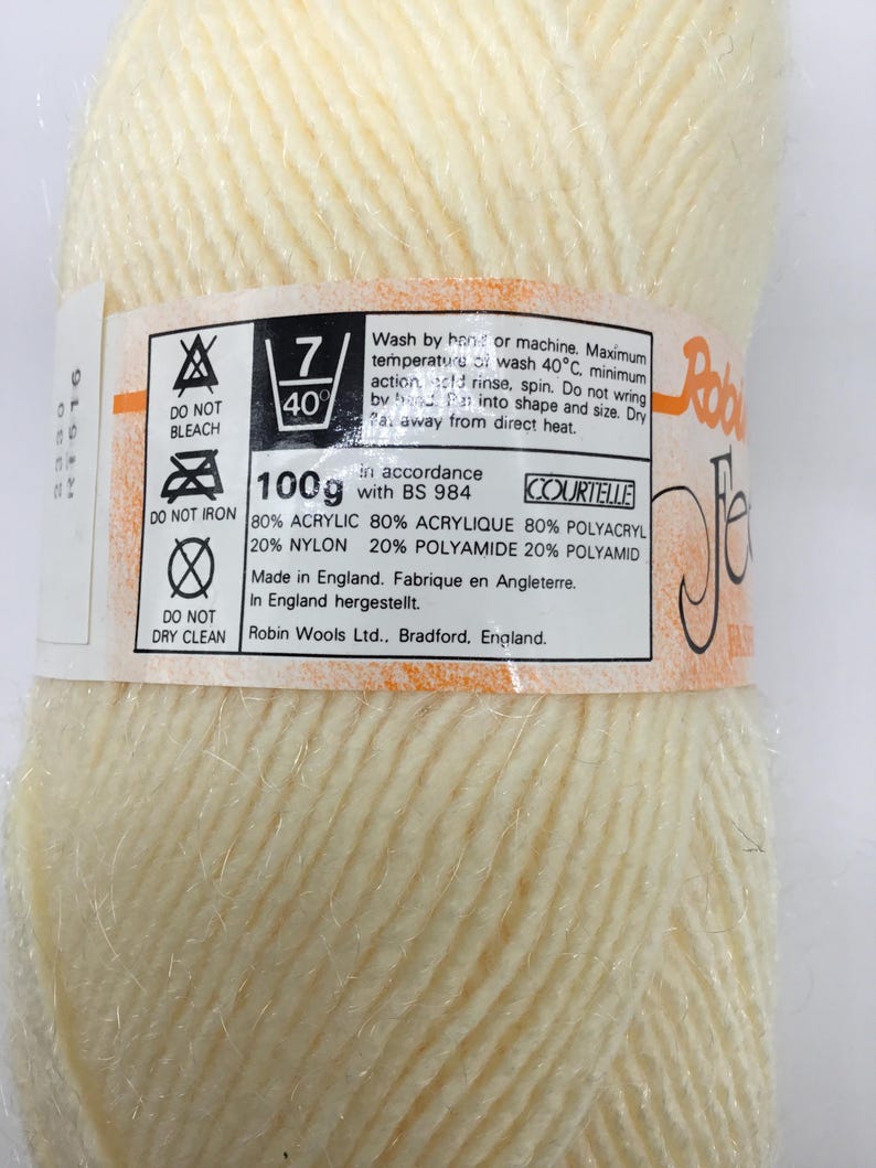 Robin Feelings Yarn, Fashion DK Yarn,100g Acrylic/ Nylon Yarn -light ...