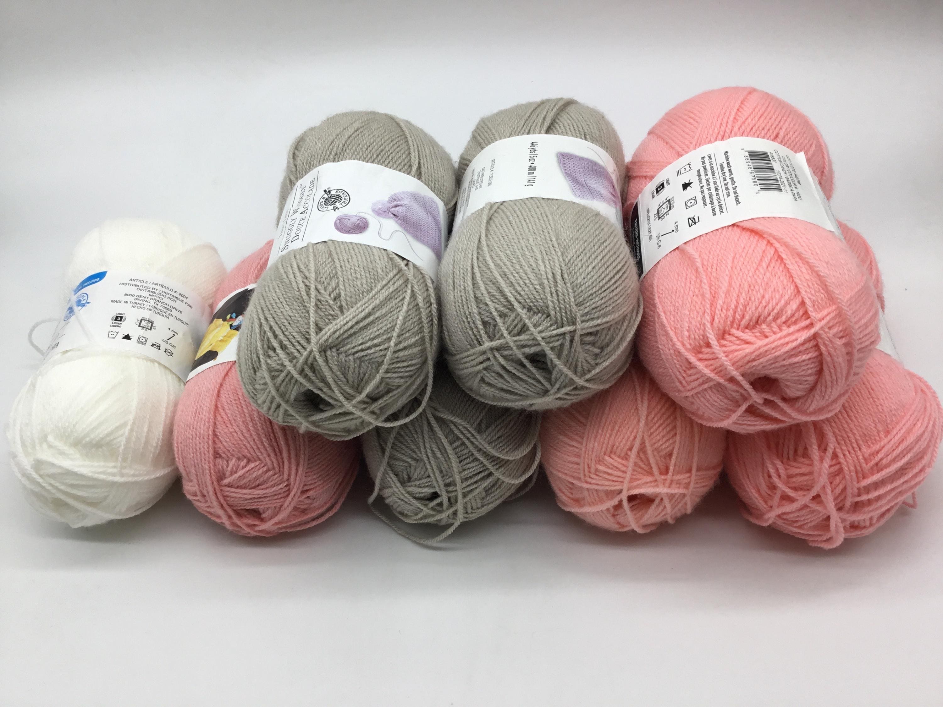 Loops & Threads Snuggly Wuggly Yarn, Light Three,446yds/408m ...
