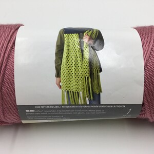 Caron Simply Soft Yarn 6oz/170.1g/315yds/288m -plum Wine/ Grey - Etsy