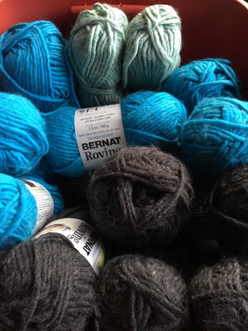 Bernat Roving Sale 3.5oz/100g 80%acrylic/20 Wool 7 Shades to | Etsy