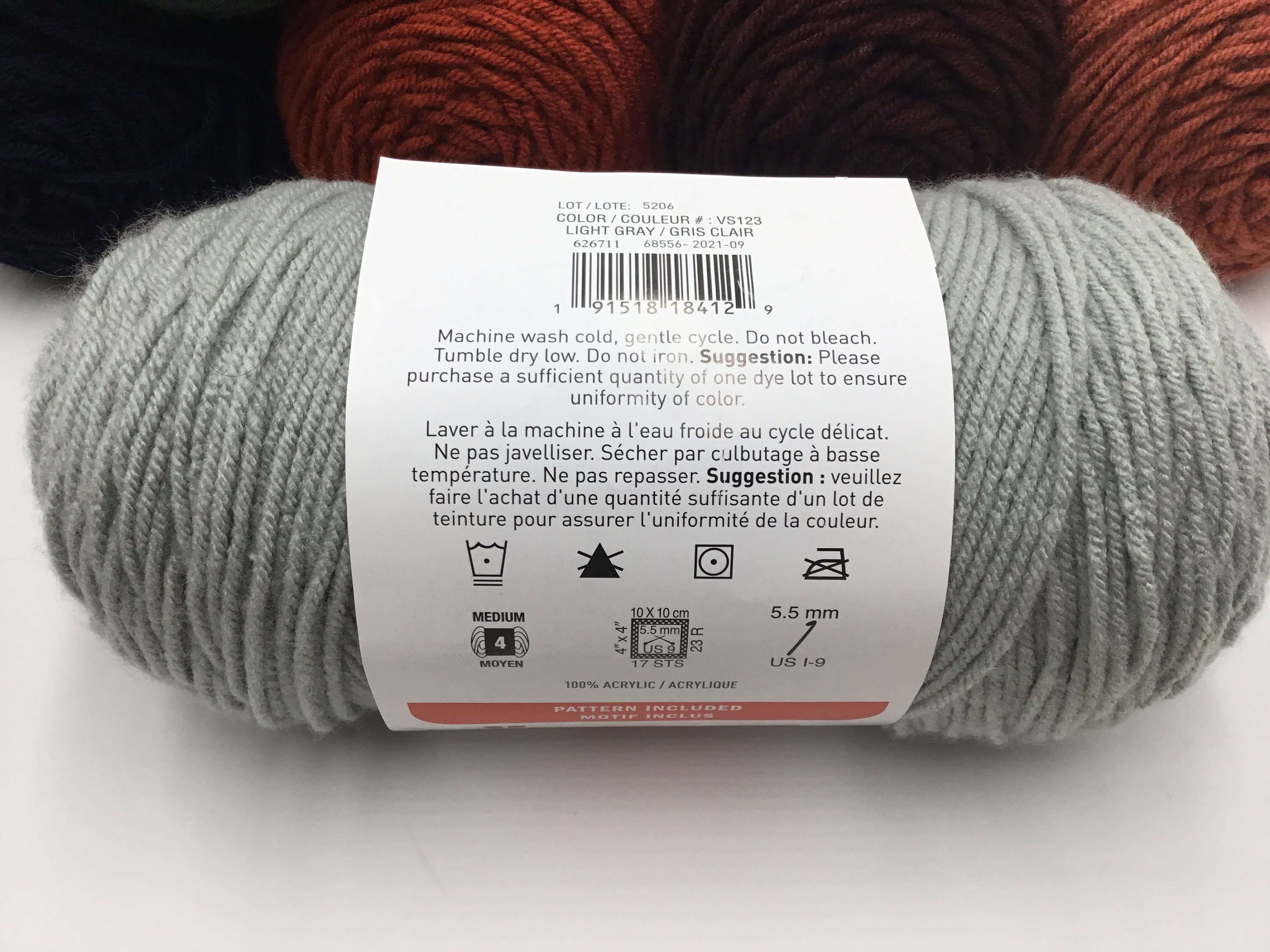 Craftsmart Value Yarn 354yds/324m Medium 4 Variété de - Etsy Canada