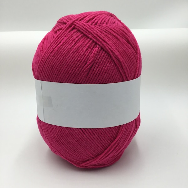 Hot Pink Yarn - Etsy