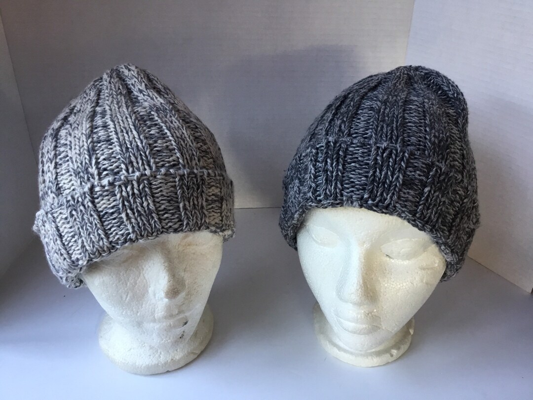 Winter Took/ Hat, Light Wear Winter Hat,cozy Hats-light Gray,dark Gray ...