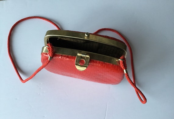 Lady’s Red Straw Purse, Crossbody Bag ,Shoulder Bag, … - Gem