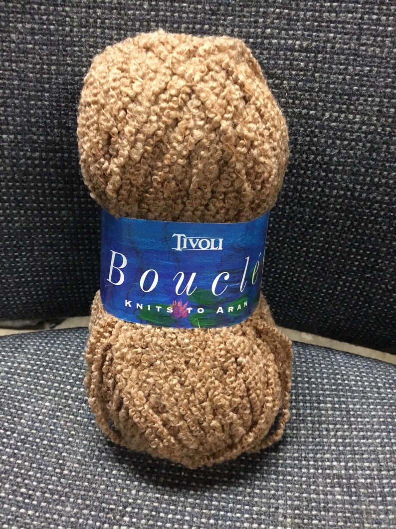 Boucle Yarn Tivoli Boucle Knits to Aran Machine Washable - Etsy