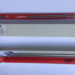 Aero Knitting Needles 2 to 9mm-35cm L- Variety of Sizes Aero Needles ...