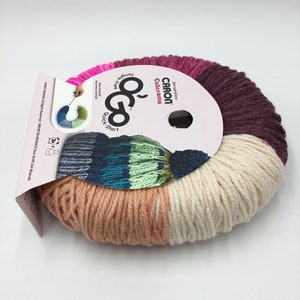 Caron Colorama O’GO Yarn, 228yds/208m,bulky 5 - Lippy - Etsy