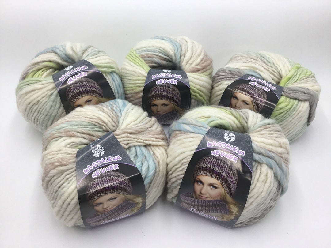 Magdalena Olympia Yarn Lana Grossa Yarn, Super Soft Yarn, Virgin Wool ...