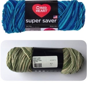 Red Heart Super Saver, Red Heart Stripes,4ply 141g-236yds Variety of ...