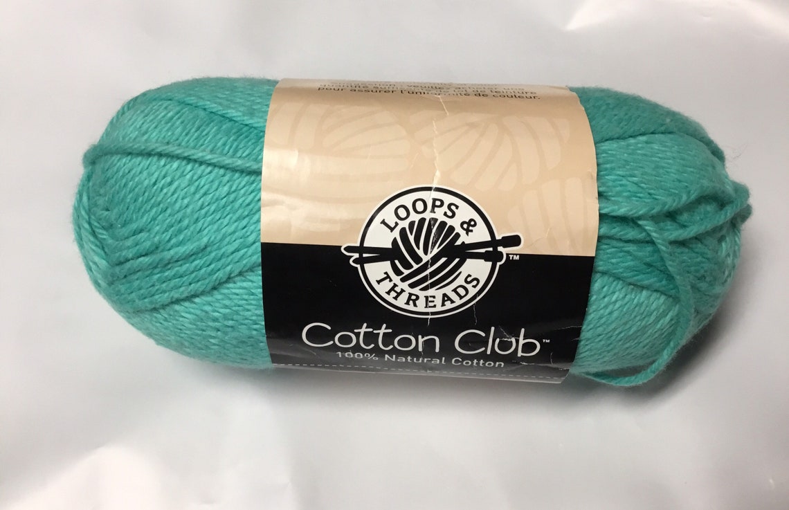 Loops & Threads Cotton Club 100% Natural Cotton 170yds/155m - Etsy