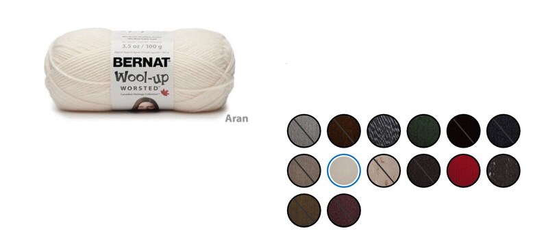 Bernat Wool up Worsted/worsted Tweeds Yarn, Mulitple Colours,100g ...